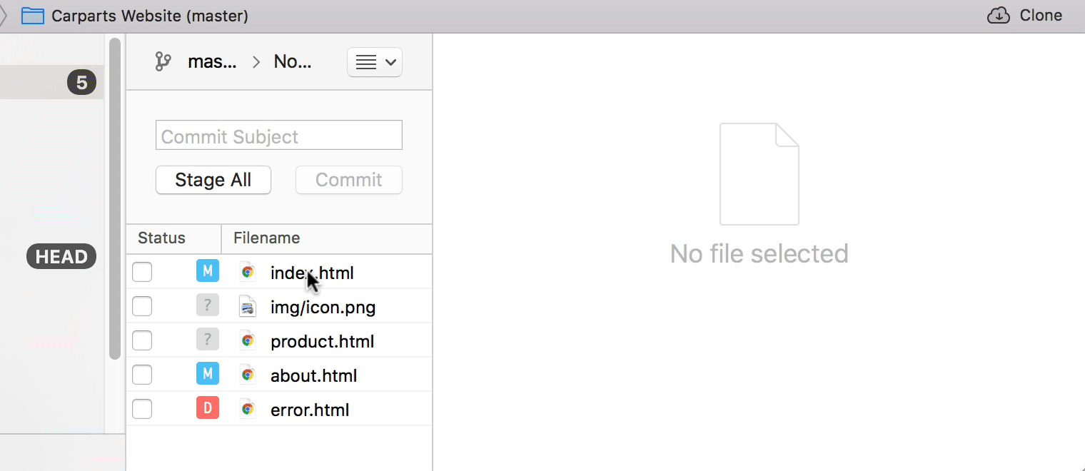 Git Add Adding Changes To The Staging Area Learn Version Control With Git