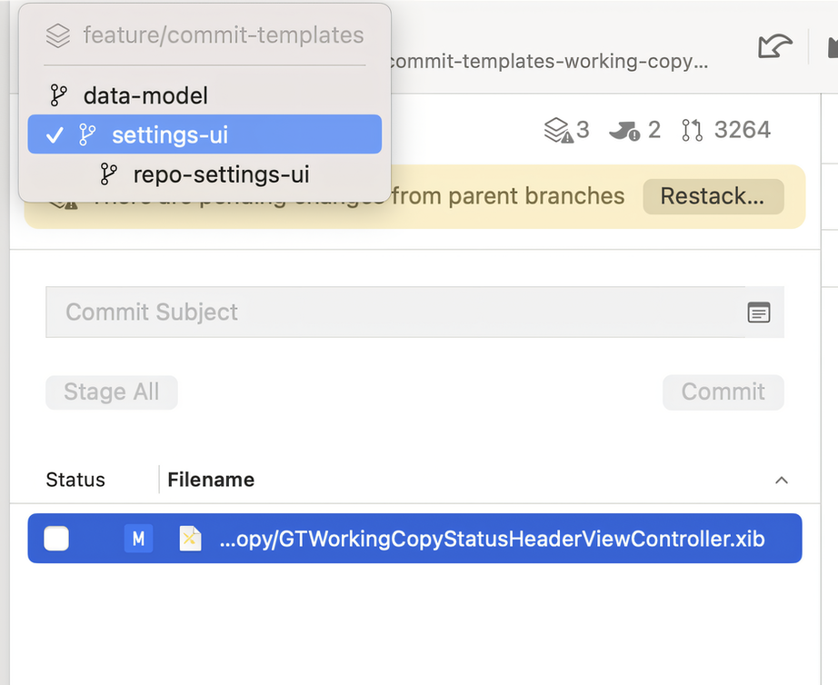 Stacked Pull Requests | Tower Git Client