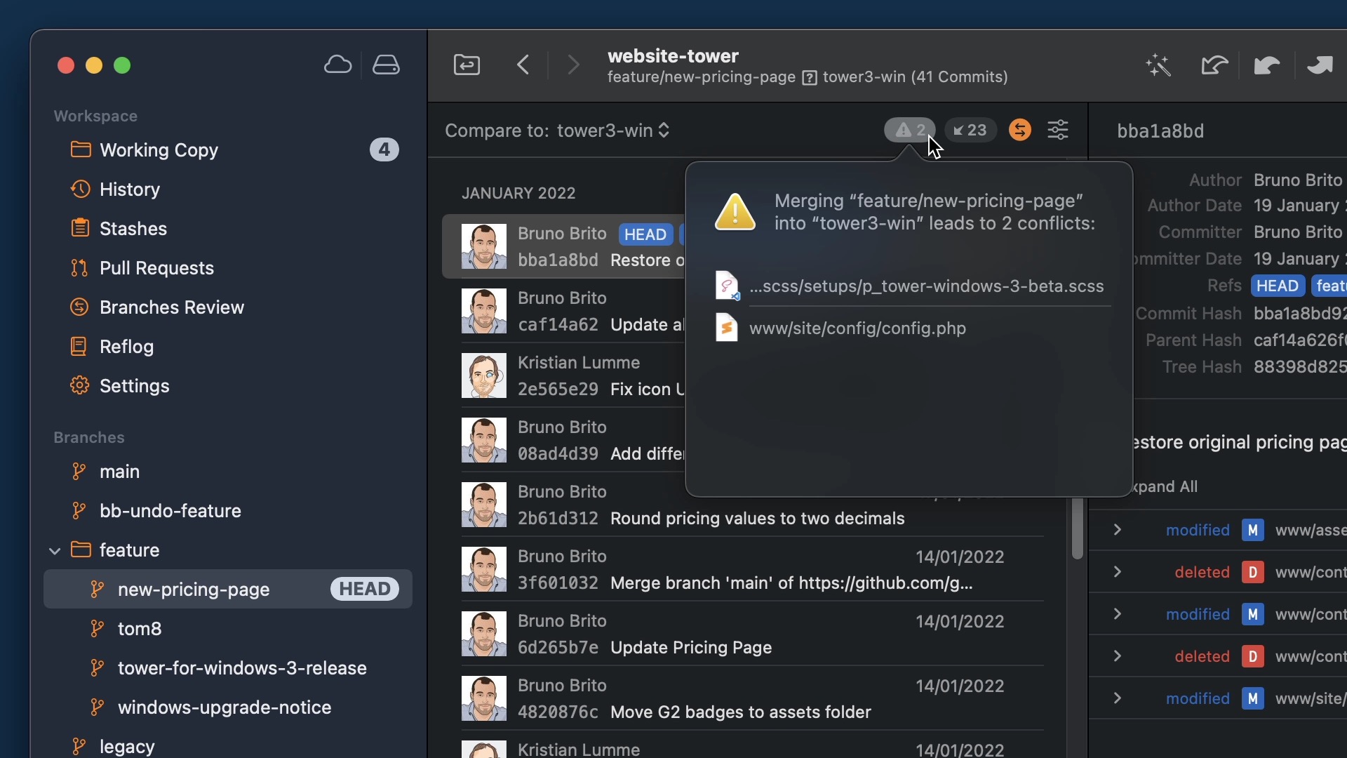 Release Notes | Tower Git Client