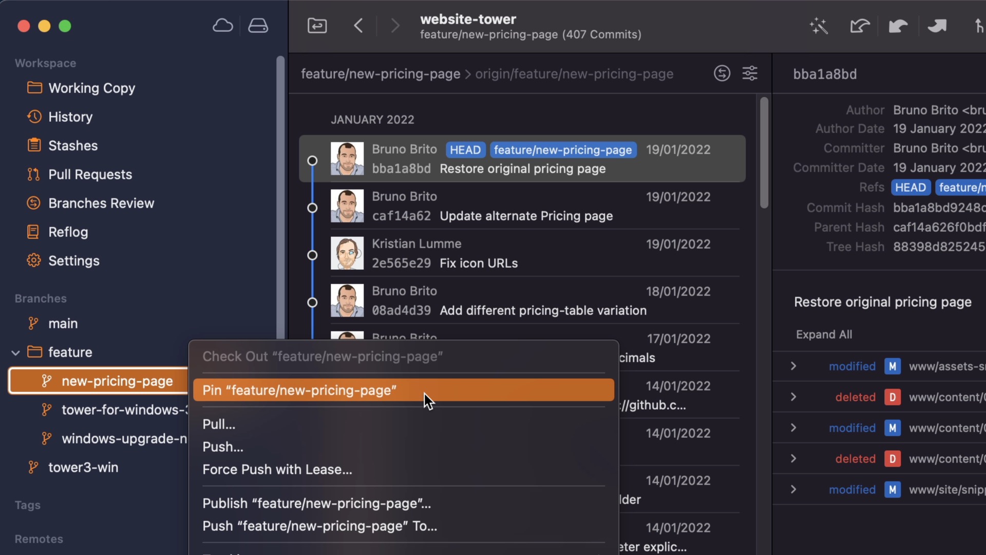 Release Notes | Tower Git Client