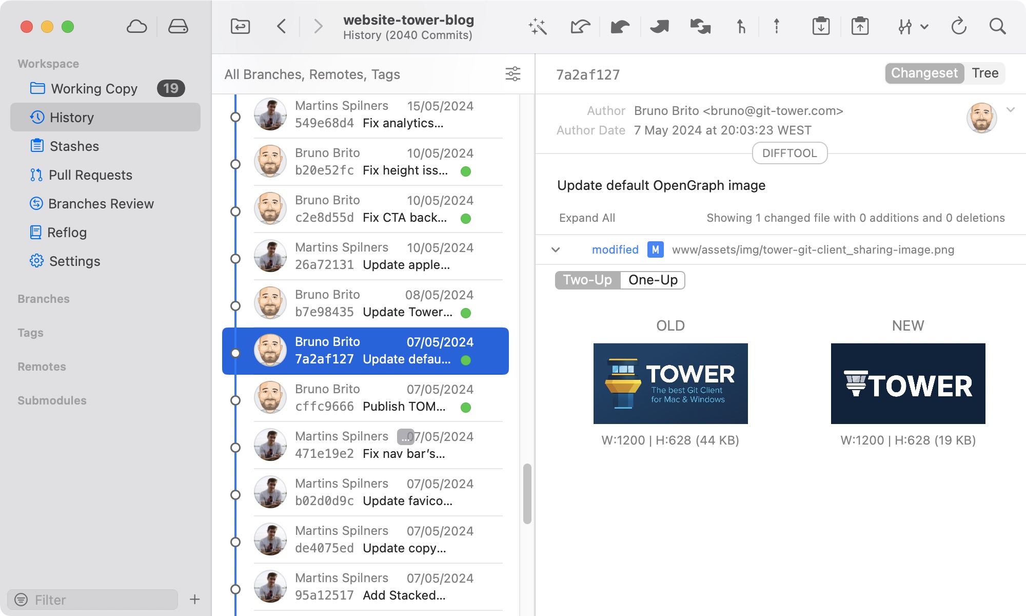 Diff Tools on macOS | Tower Blog