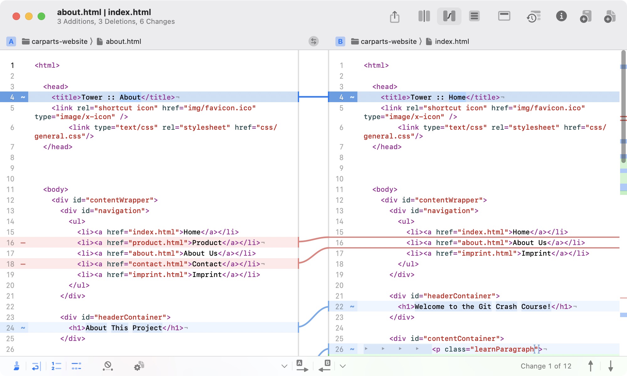 Diff Tools on macOS | Tower Blog