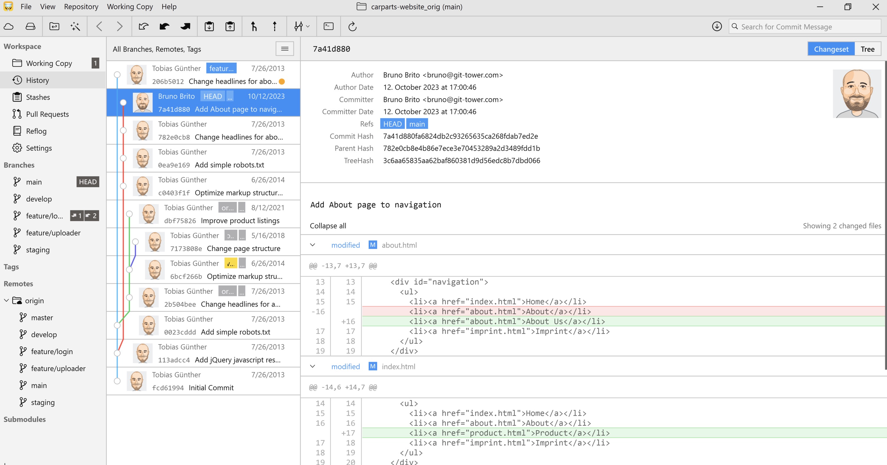 Diff Tools on Windows | Tower Blog