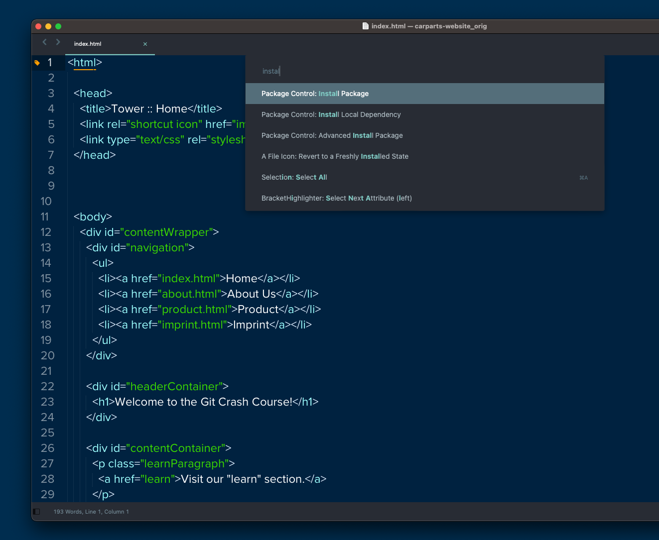 10% More Productive: Mastering Sublime Text | Tower Blog