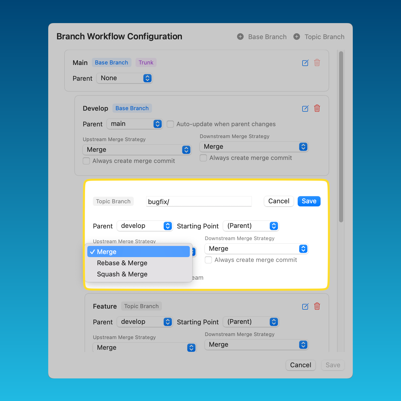 Tower 14 for Mac — Custom Git Workflows | Tower Blog