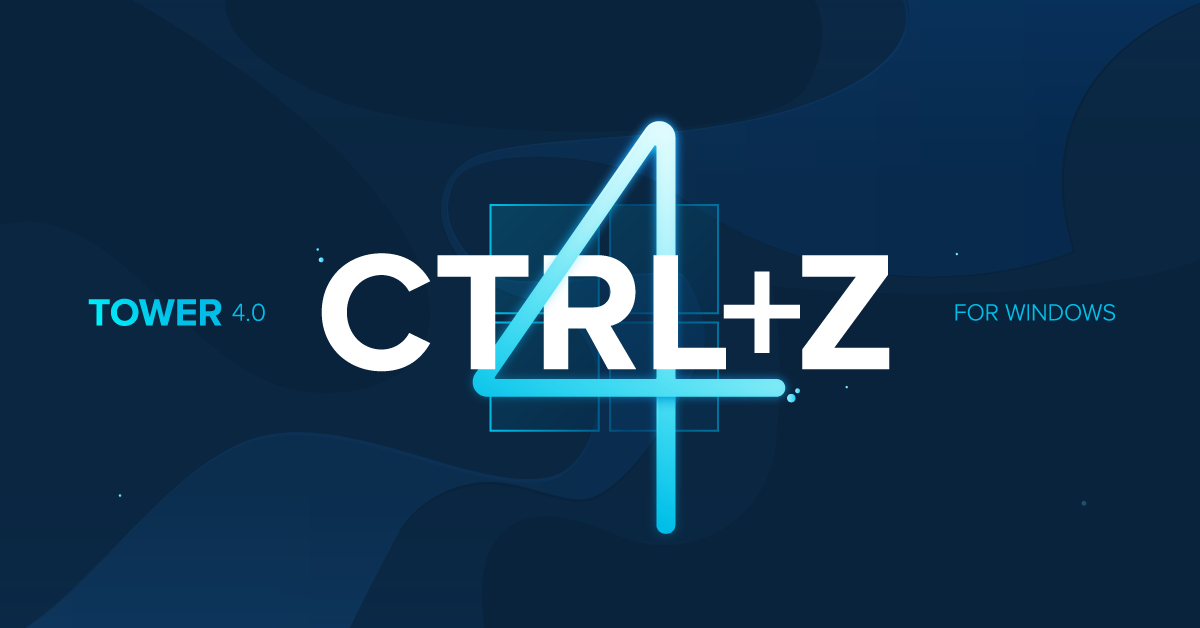 Tower 4 for Windows — Hello Undo! | Tower Blog