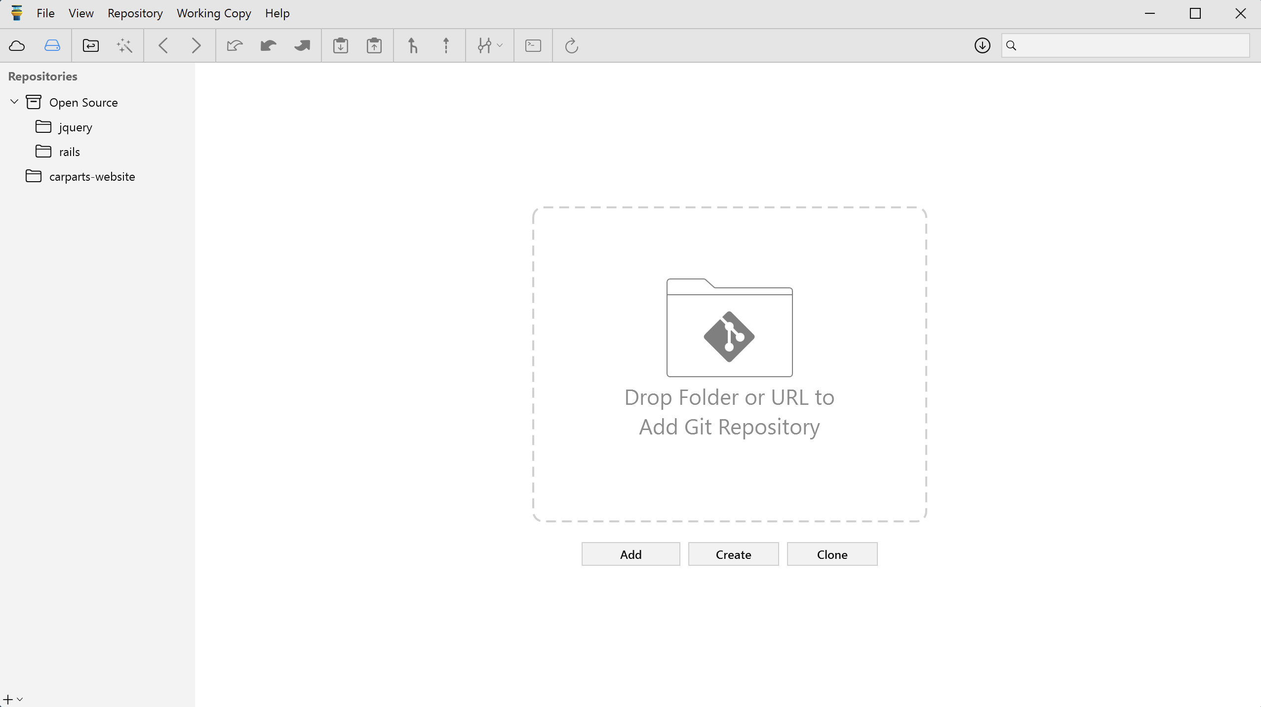 Adding an Existing Repository | Tower Help
