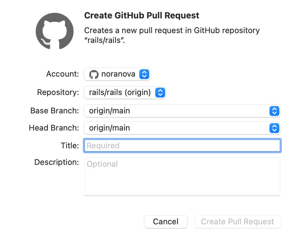 Creating A Pull Request Tower Help