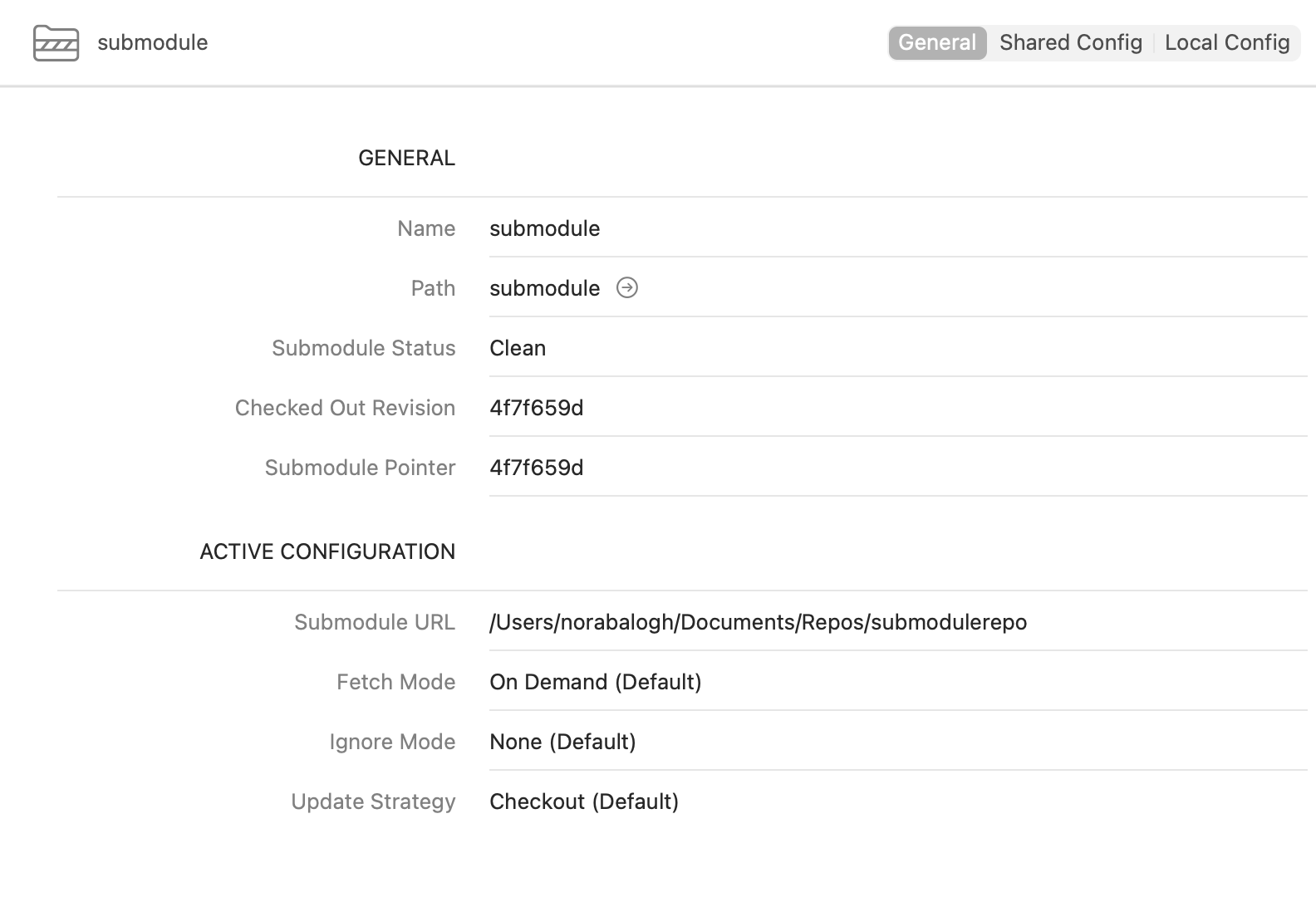 Submodule Configuration | Tower Help