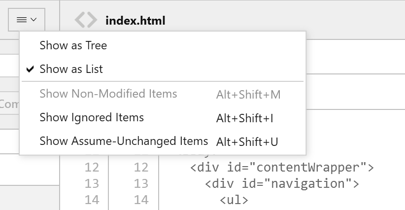 Inspecting Changes | Tower Help