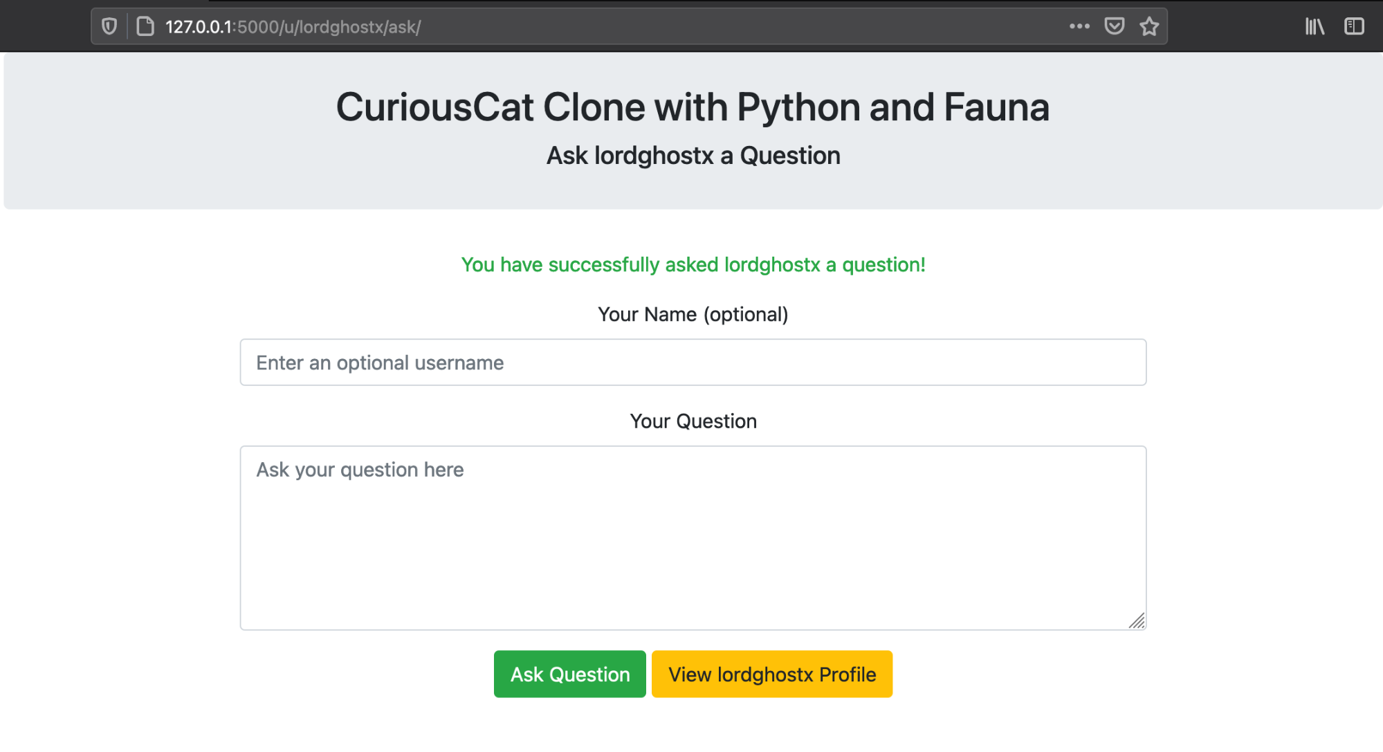 Integrating Fauna into Our Flask Application | Learn Version Control with Git