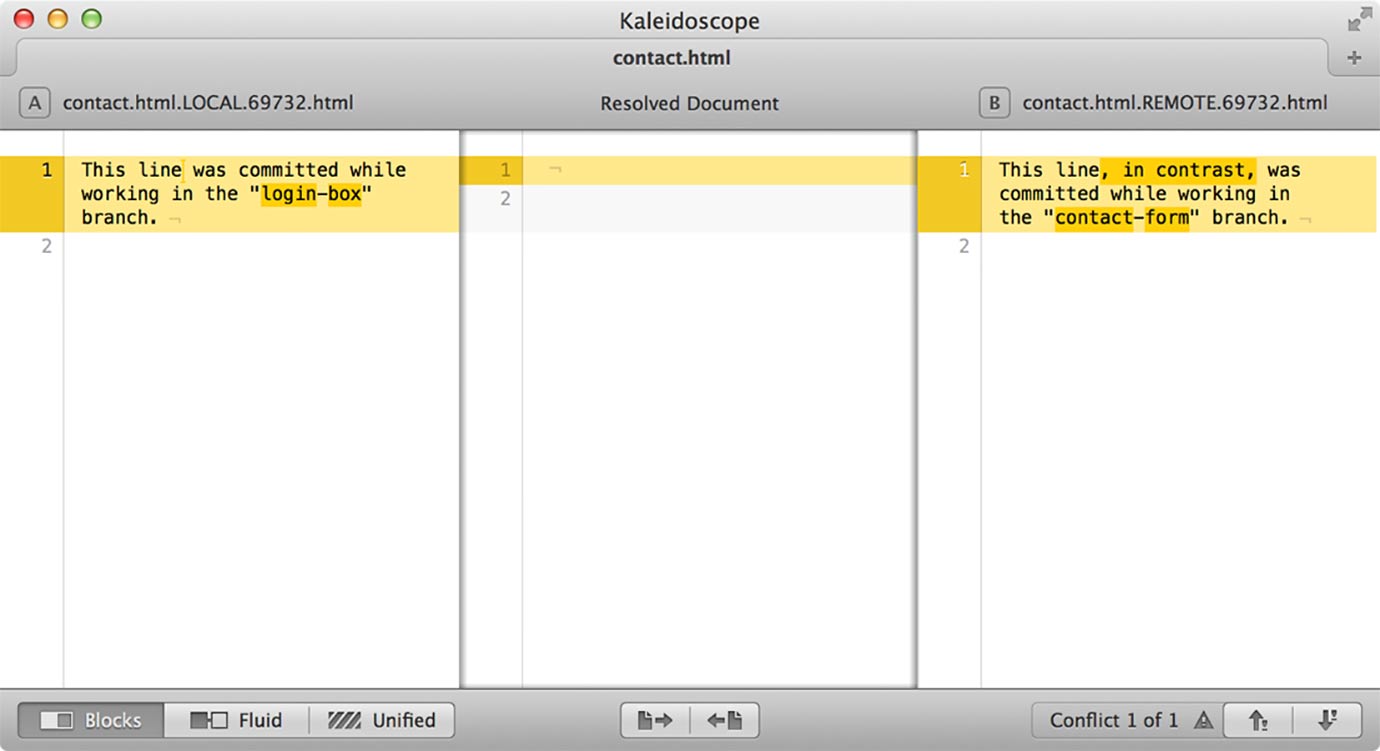 处理合并冲突 | Learn Version Control with Git