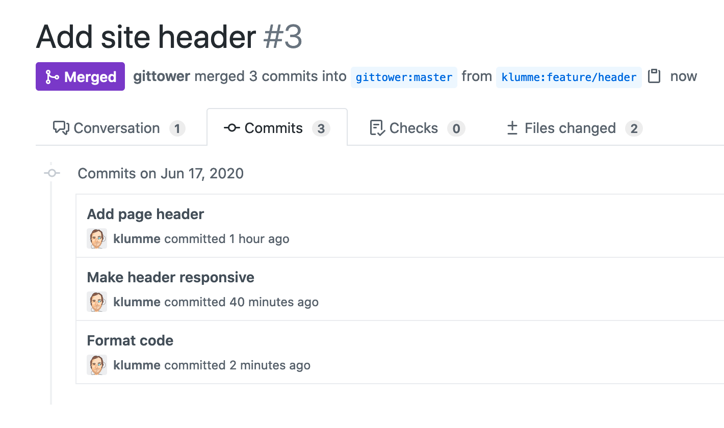Pull Requests | Learn Git Ebook (CLI Edition)