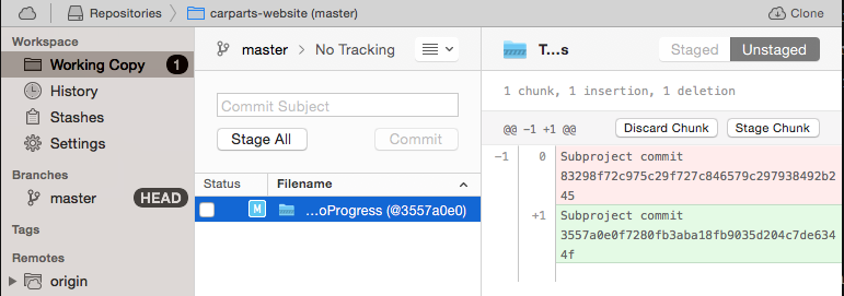 Submodules | Learn Git Ebook (GUI Edition)
