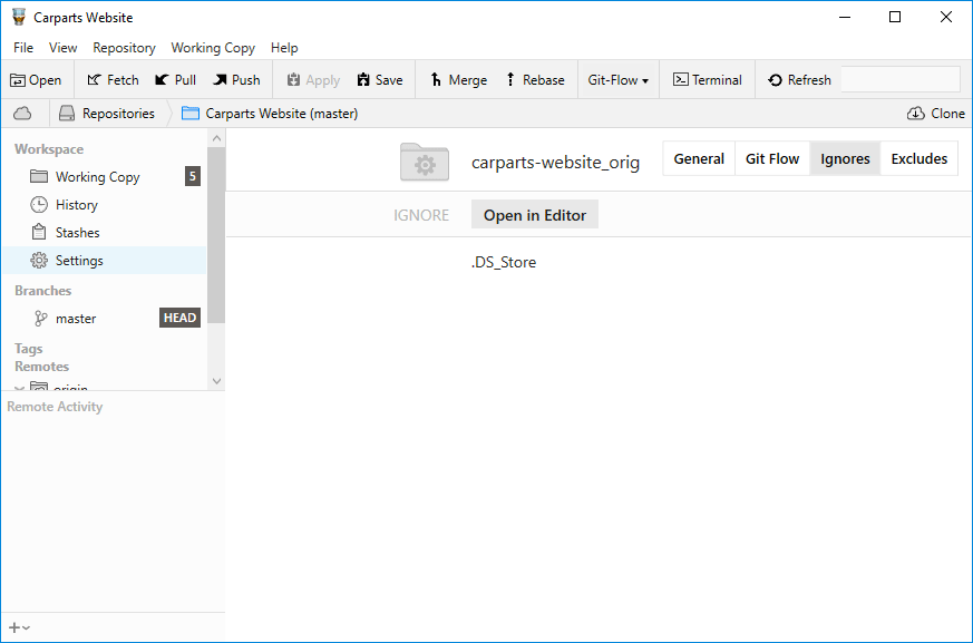 Starting with an Unversioned Project | Learn Git Ebook (GUI Edition)
