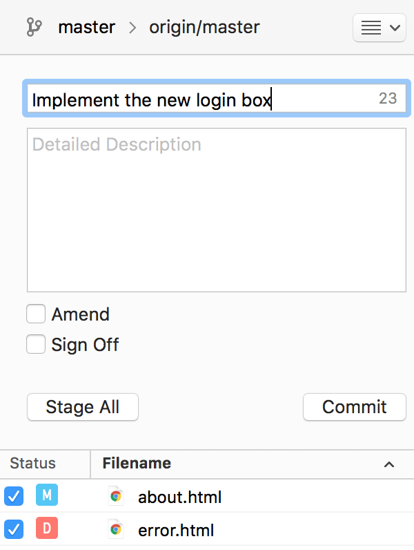 Working on Your Project | Learn Git Ebook (GUI Edition)