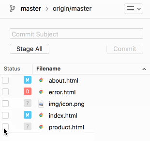 Working on Your Project | Learn Git Ebook (GUI Edition)