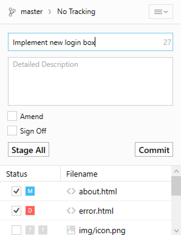 Working on Your Project | Learn Git Ebook (GUI Edition)